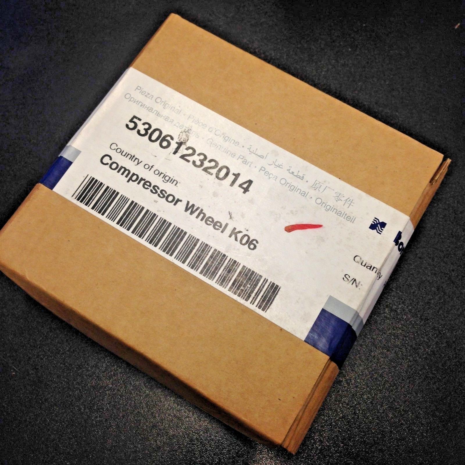 Original KKK BorgWarner K06 Turbo Compressor Wheel 5306-123-2014 46.4 ...