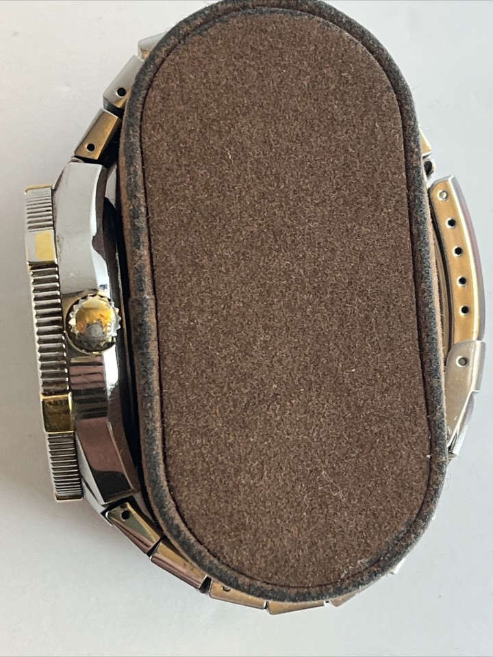 SWISS ARMY WATCH LANCER 200 DIVER GOLD TT With New Battery Working ...