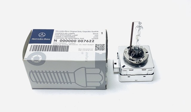 NEU Mercedes Benz SET Xenonbrenner Gasentladungslampe N000000007622 D1S ...