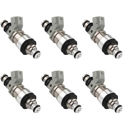 6PCS FUEL INJECTORS FOR 95-98 TOYOTA TACOMA 4RUNNER T100 3.4L V6 23250 ...