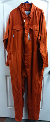 SPENTEX FLAME RESISTANT COVERALLS STANDARD SNAP ARC RATING 9.3 MENS XL ...