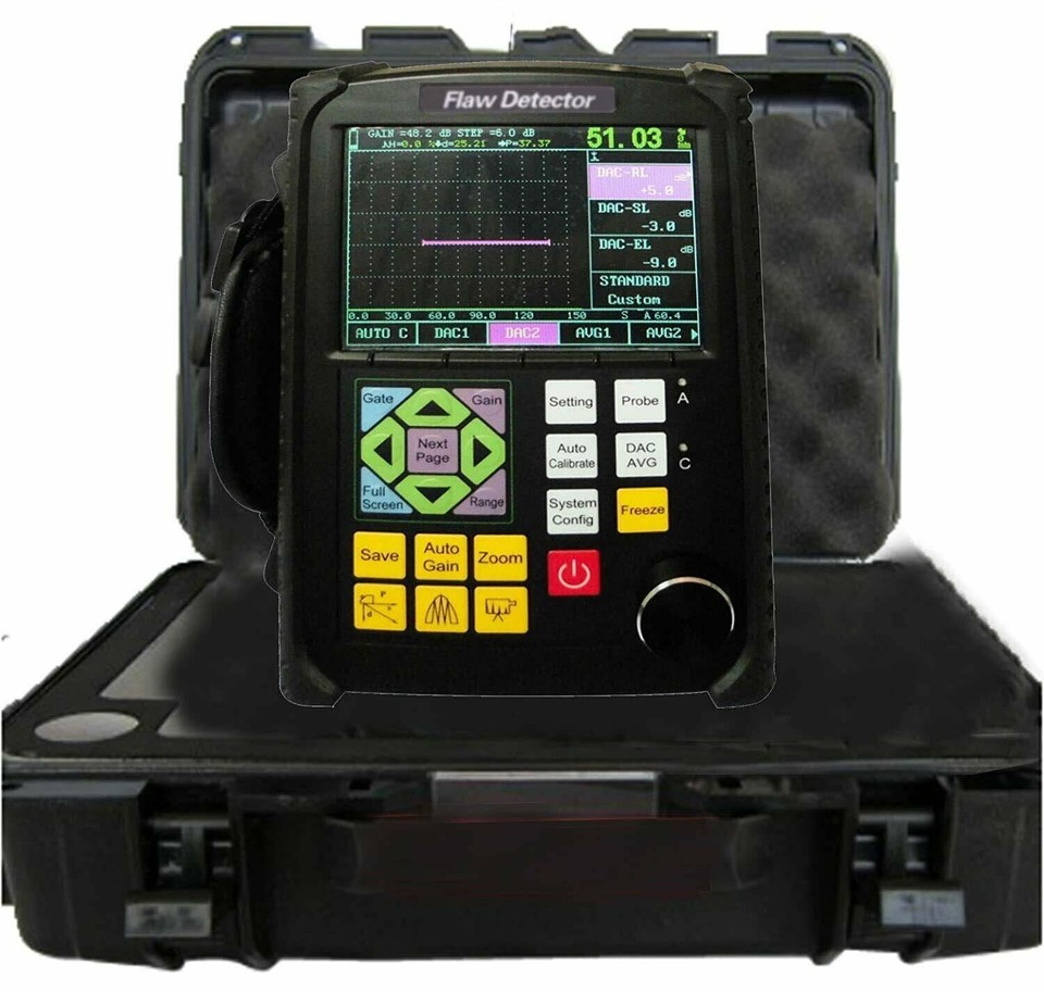 Portable Ultrasonic Flaw Detector with Range 0~10000mm B scan AWS D1.1 ...