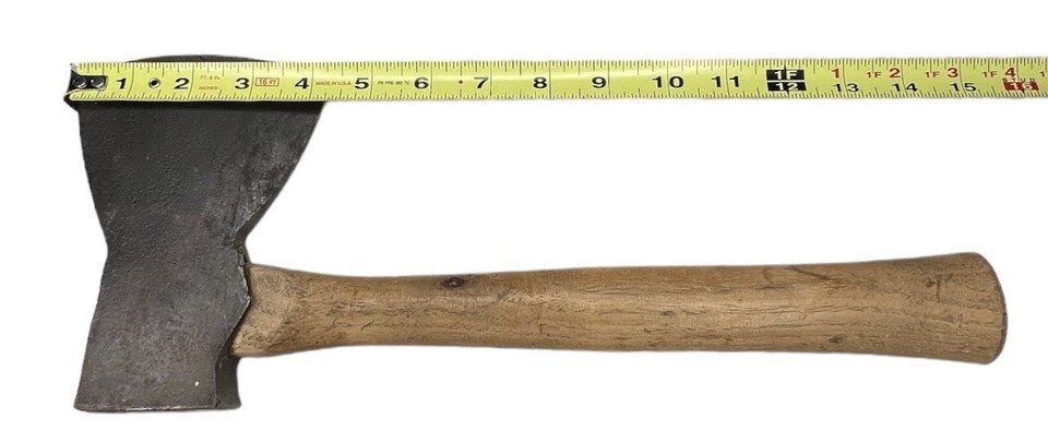 Vtg CRAFTSMAN Hatchet Broad Axe Straight Handle Marked REG TRADE MARK ...