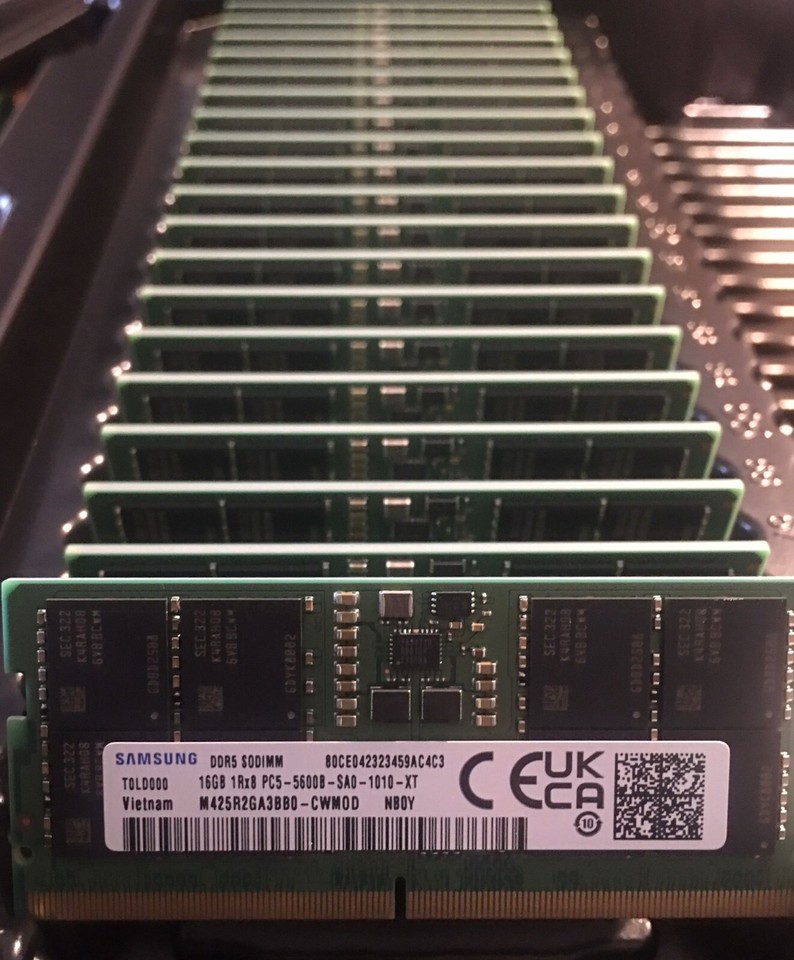 SAMSUNG 16GB PC5-44800 DDR5 5600 MHz SODIMM Laptop RAM M425R2GA3BB0-CWM | eBay