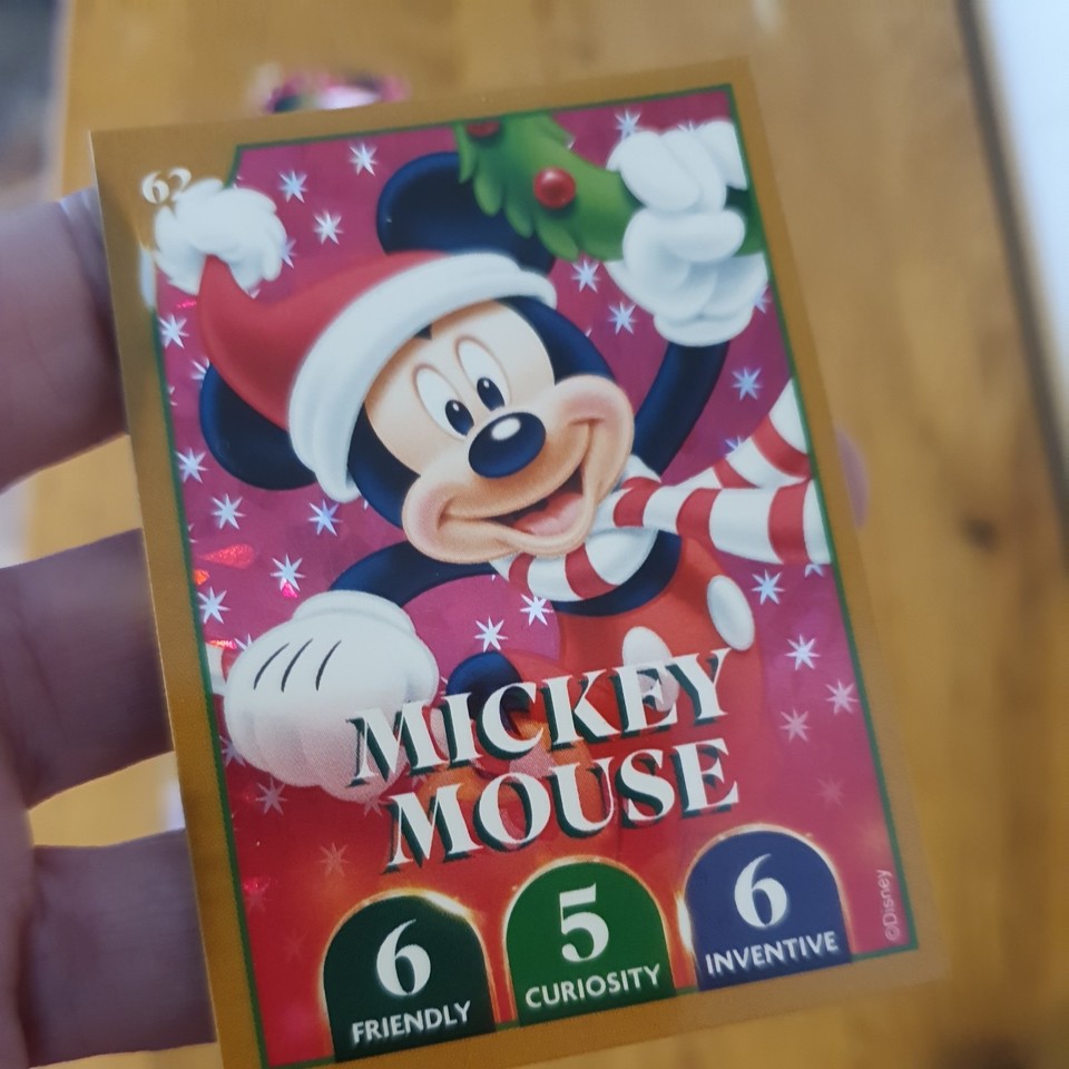 Morrisons Disney Christmas Party 2025 Collectors Trading Cards 96 ...