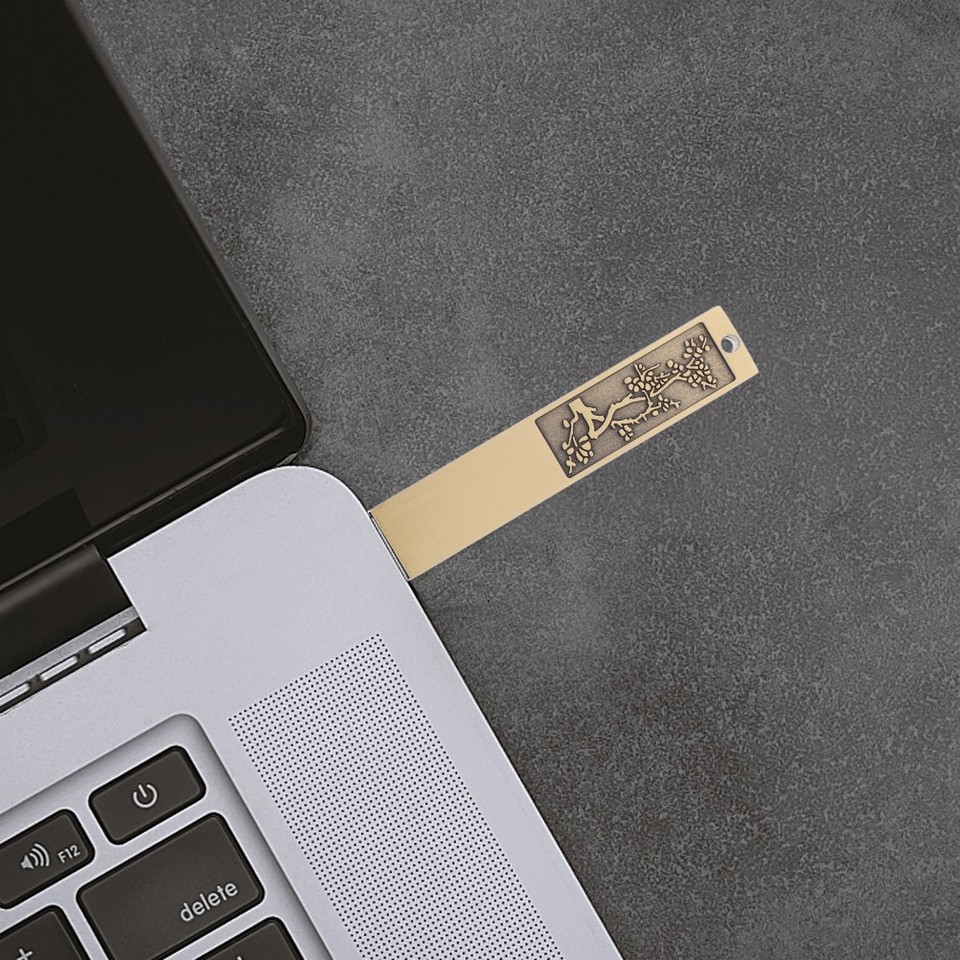 4pcs Useful USB Flash Drive Disk Shell Plum Blossom USB Disk Protective ...