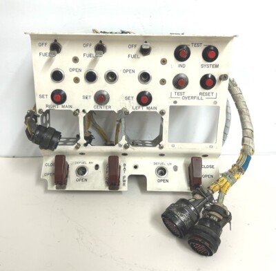 Boeing Aircraft Fuel Control Panel 344N5120-9 | eBay