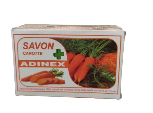 SAVON NATUREL ADINEX CAROTTE BEURRE DE KARITÉ HYDRATANT DU BURKINA FASO ...