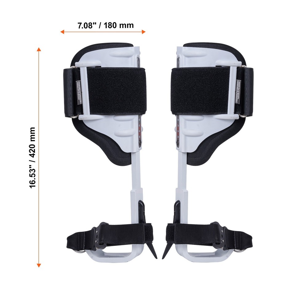 Tree Climbing Spikes Set Pole Spurs Gear Aluminum Adjustable Climber ...