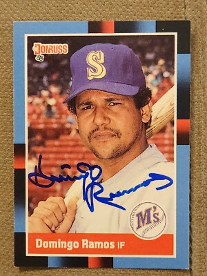 Domingo Ramos signed 1988 Donruss #622 Seattle Mariners | eBay