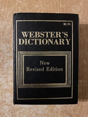 Webster’s School & Office Dictionary New Revised Edition Pocket Size ...