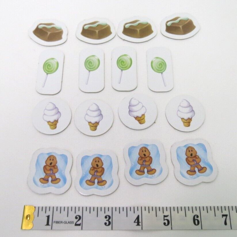 Candy Land Sweet Celebration Game Replacement Set of 16 Treat Tokens | eBay