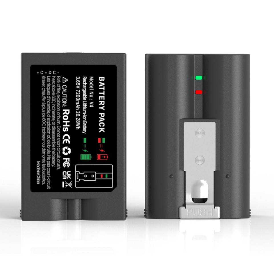 1x New Rechargeable Battery V4 for Ring Video DoorBell 2, 3 4 Quick ...