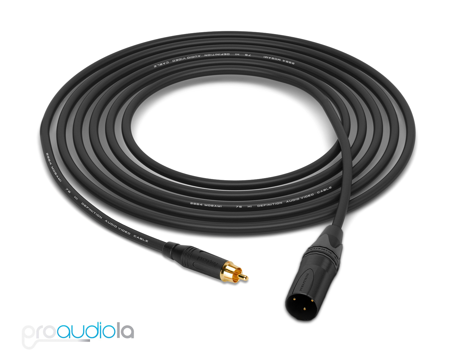 1' Dangerous D-Box & Source Digital DAW Cable Mogami 2964 Neutrik Gold ...