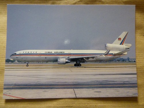 MD-11 CHINA AIRLINES N489GX / CARTE POSTALE | eBay