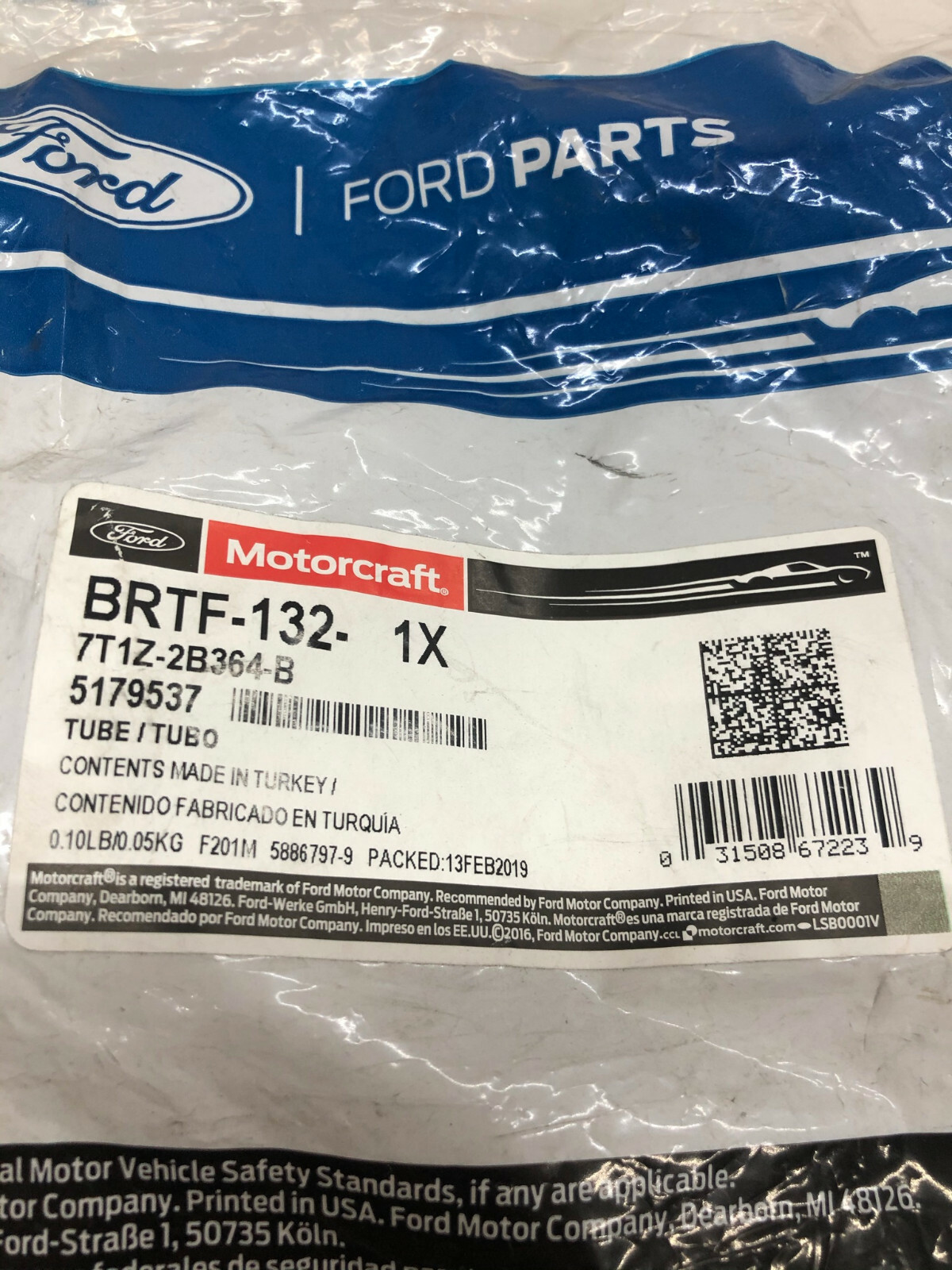 Brake Hydraulic Line Motorcraft BRTF-132 fits 10-13 Ford Transit ...