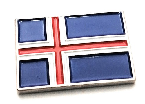 Iceland / Icelandic Flag Enamel & Metal Lapel Gift / Pin Badge - 20mm ...