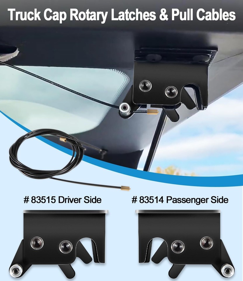 for Leer Truck Cap and Tonneau Cover Twist Lock Handle 113436 100XQ 700 ...