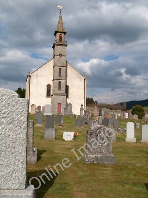 Photo 12x8 Daviot Church and graveyard Daviot/NH7239 The present church ...