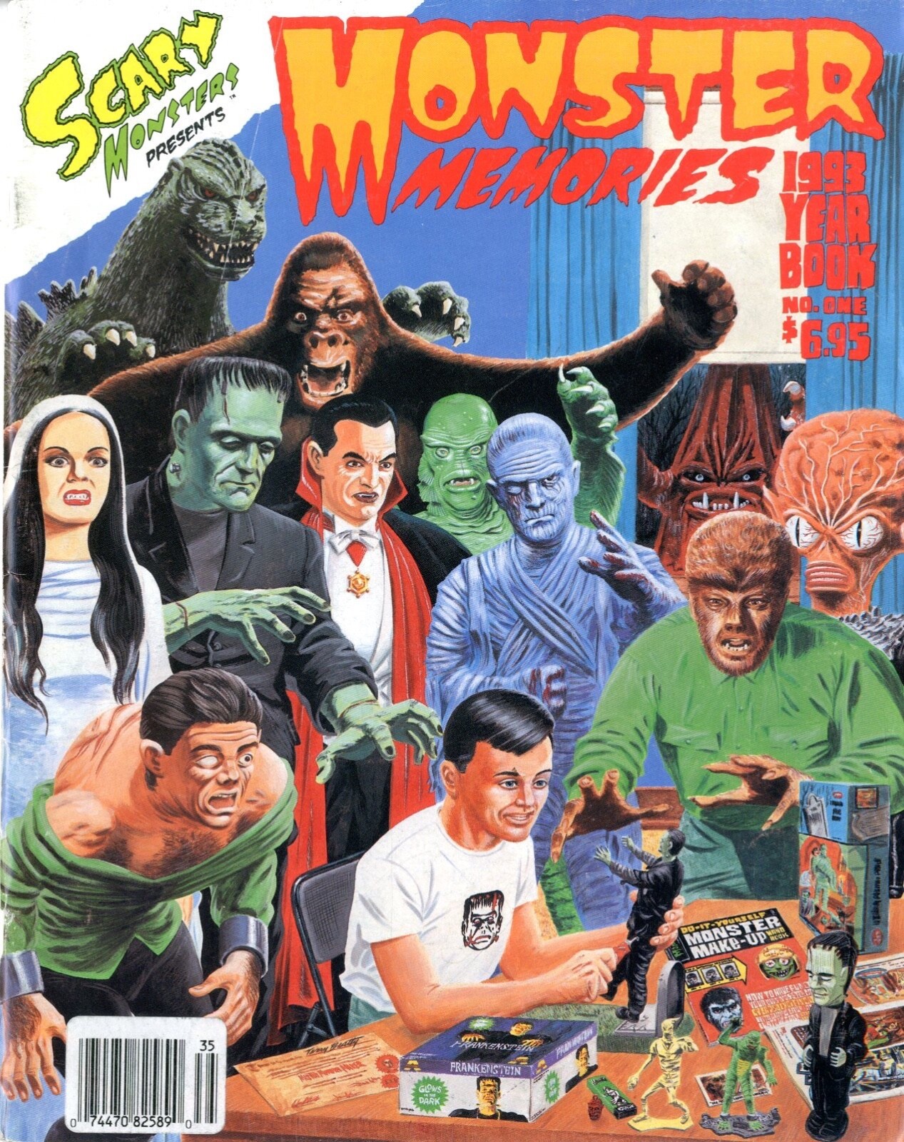 Scary Monsters Magazine Yearbook 1993 VERY GOOD Terry Beatty cover | eBay