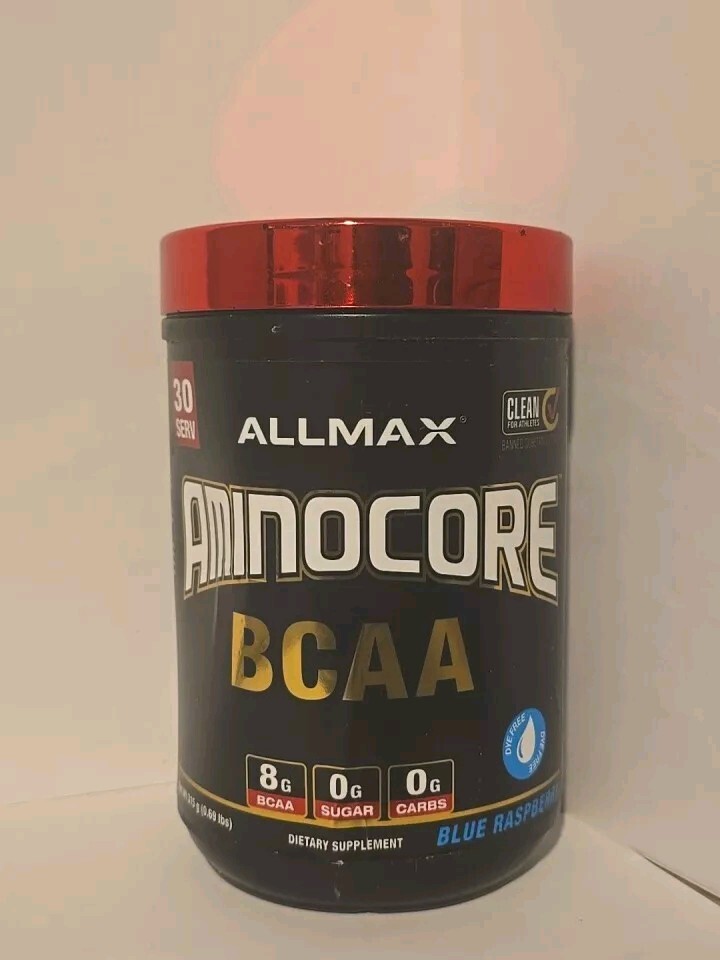 AMINOCORE BCAA, Blue Raspberry, 0.69 lbs (315 g) Sealed Free Shipping ...