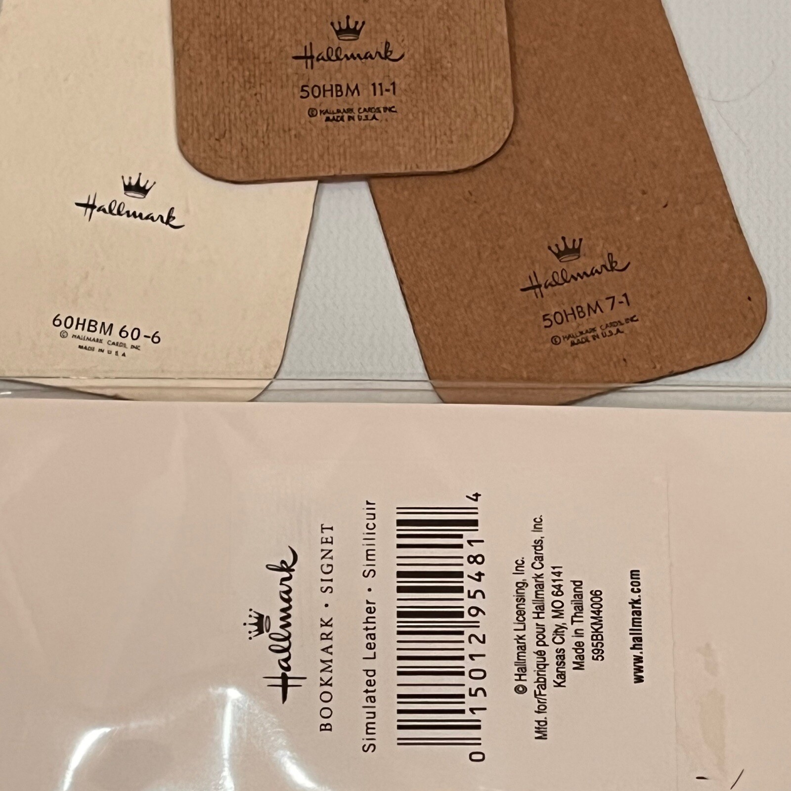 Lot of 25 bookmarks Hallmark, handmade, leather, crochet, religious ...