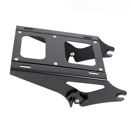 Black King Motorcycle Trunk Rack For Harley Touring Street Glide Road ...