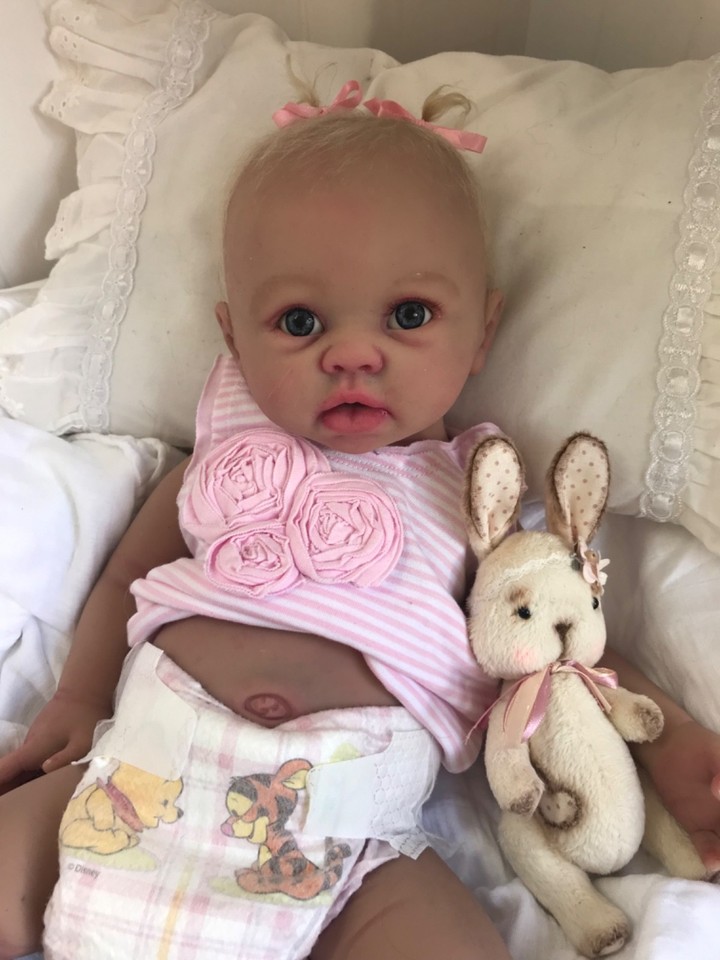 REBORN DOLL - FULL BODY 20 INCH SILICONE GIRL-BOO BOO DOLL | eBay Australia