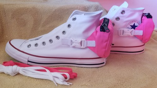 Ltd Ed Converse All-Stars High Tops w/Detachable Fanny Packs Mens 9 ...