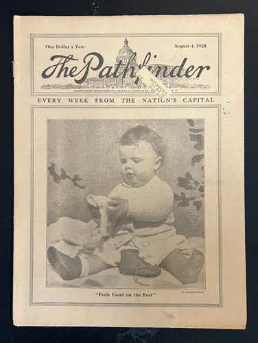The Pathfinder Magazine August 4, 1928 News from Nation's Capital ...