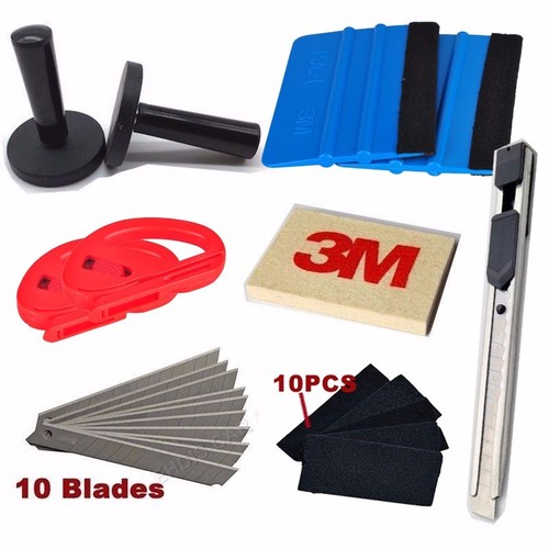 Car Vinyl Wrapping Tools 3M Squeegee Applicator Kit Window Tint Film ...