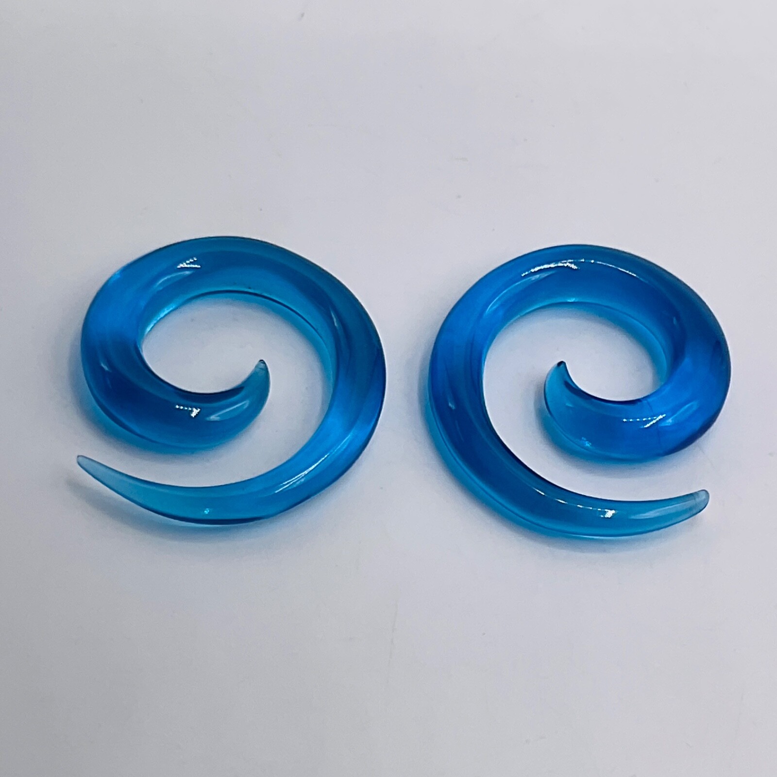 Spiral Ear 4g Gauge PAIR Stretch Jewelry Taper Acryli… - Gem