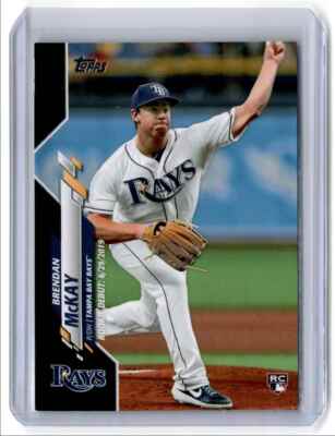 2020 Topps Update Black Brendan McKay RC 60/69 Tampa Bay Rays #U-60 | eBay