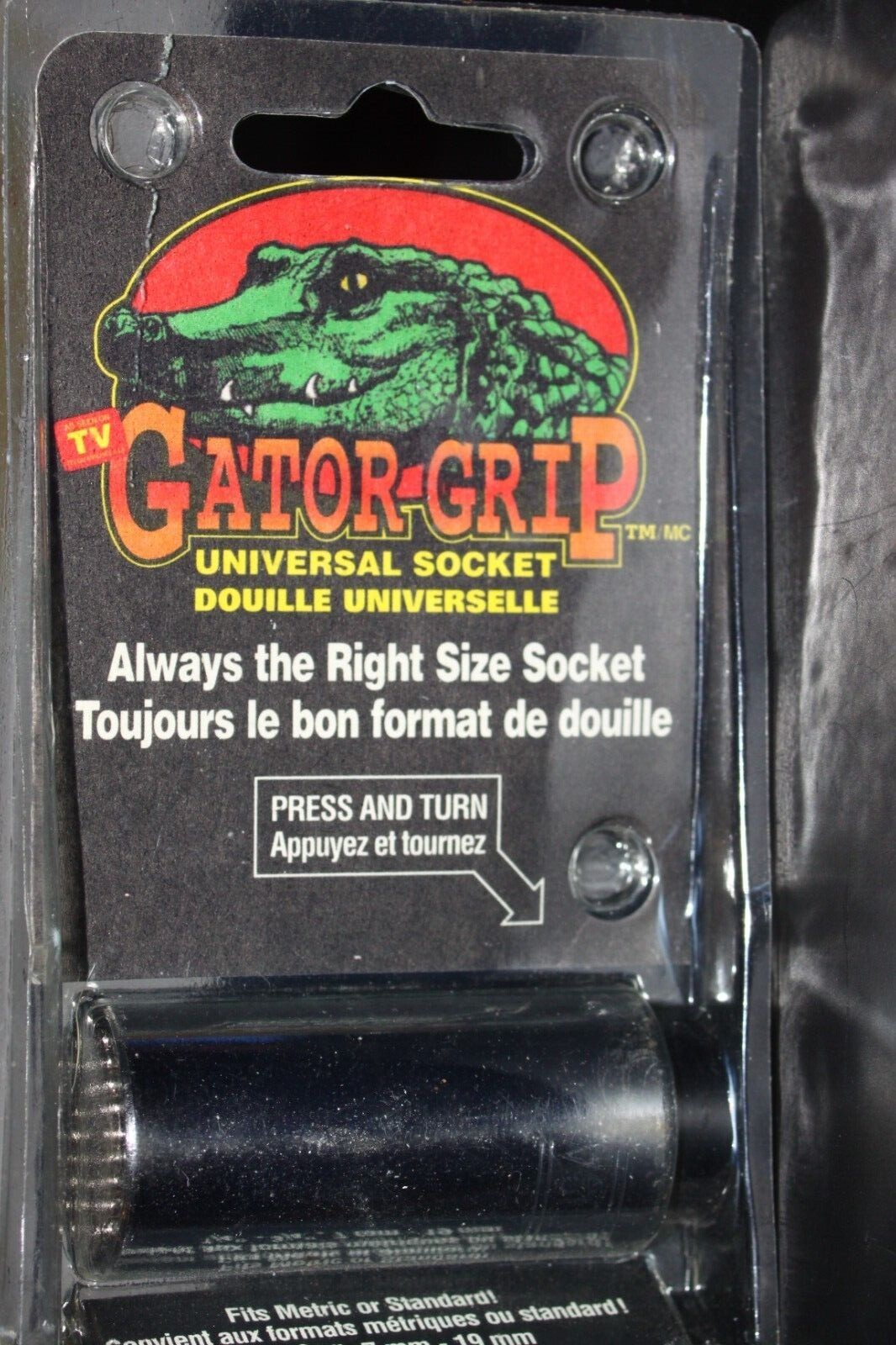Gator Grip Universal Socket 1/4 - 3/4 Made in USA for 3/8 Drive Socket ...