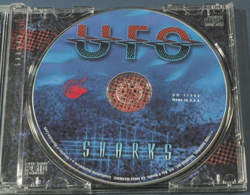 UFO Sharks CD Shrapnel RARE OOP Metal 2002 NM- | eBay