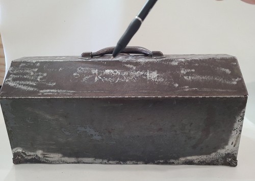 S-K Sherman Klove Plumbers Tool Box W/ Tray Vintage SK Tools all Metal ...