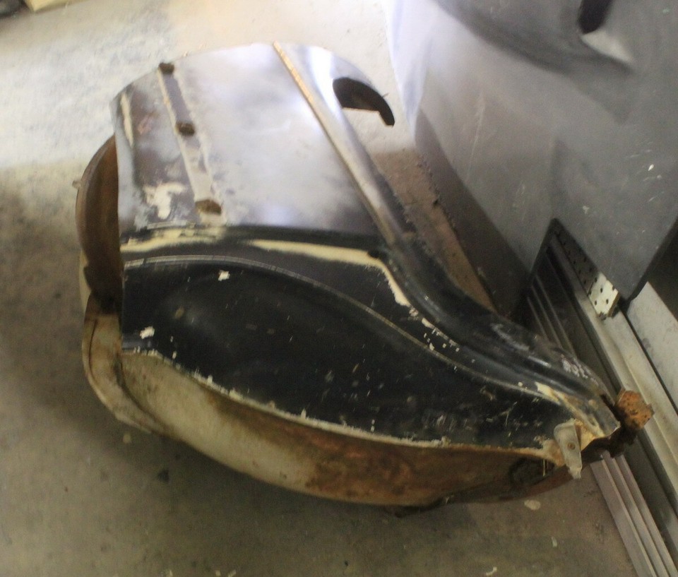 56 Ford USED Steel OEM Left Rear Inner Wheelhouse (X72) | eBay