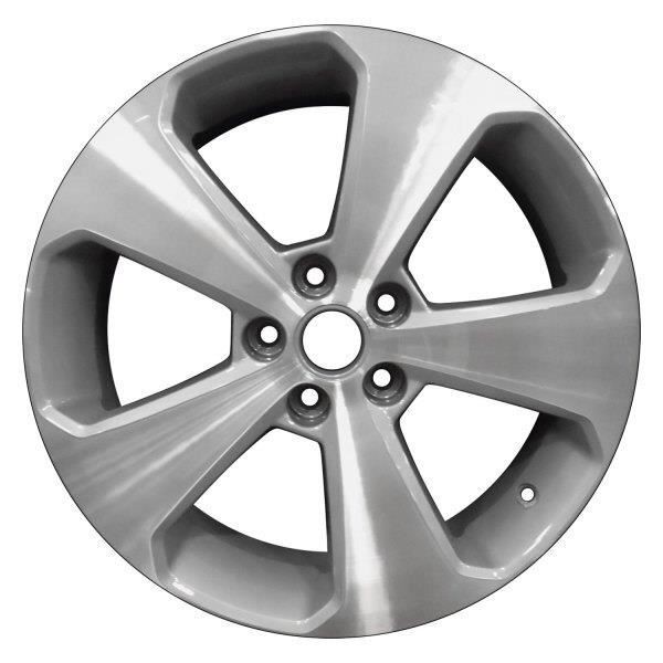 For 2011 Chevy Cruze, 17x7, 105mm, 5 Lug, MACHINED CHARCOAL, 5 spoke ...