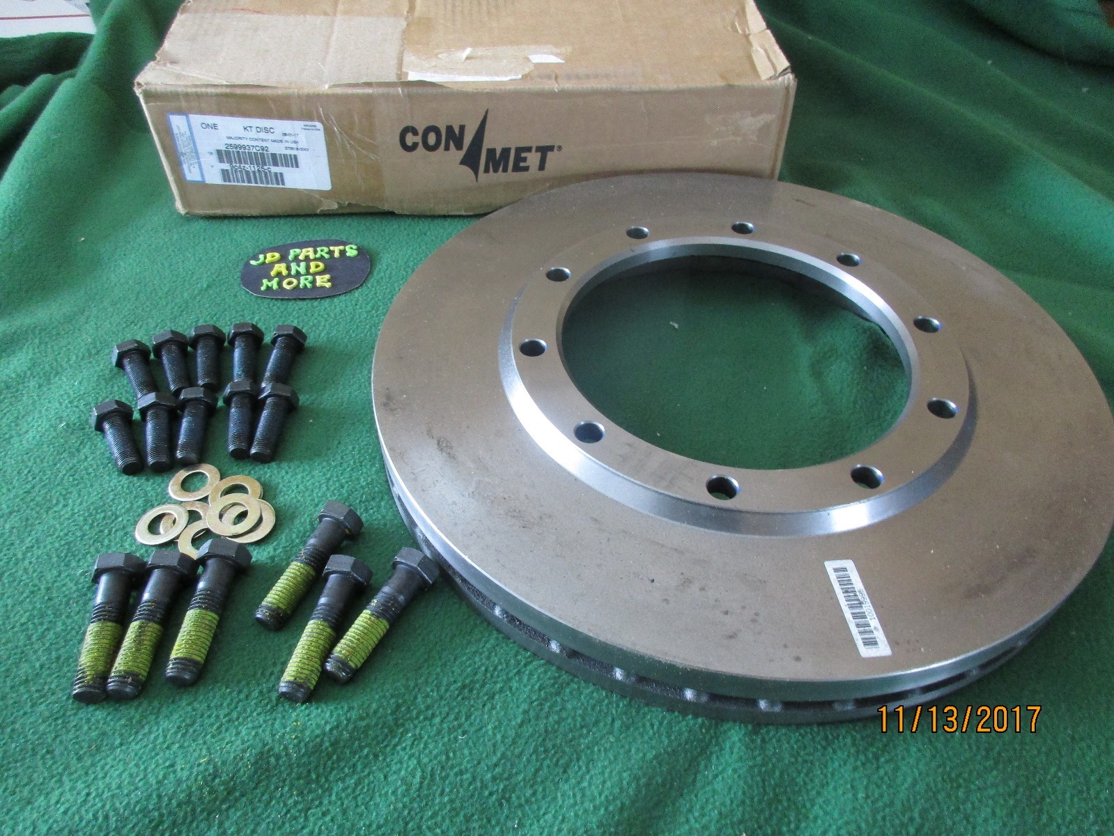 NEW OEM INTERNATIONAL/FORD BRAKE ROTOR 2599937C92 / 9C4Z-1125-C MODELS ...