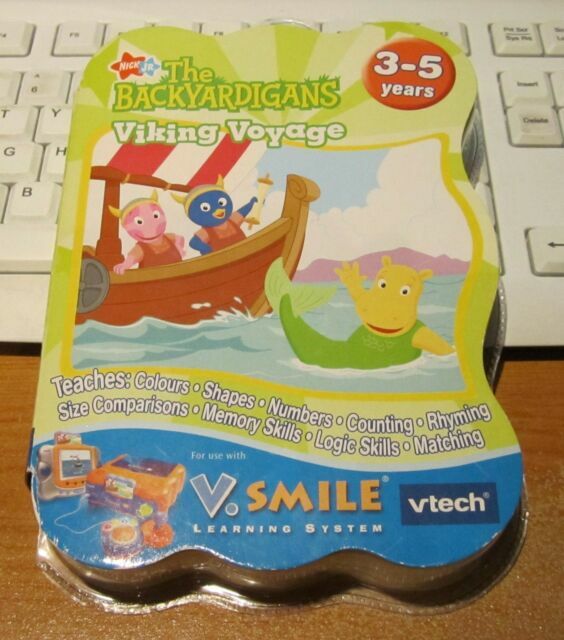 The Backyardigans Viking Voyage V.smile VTech 3-5 Years Nick Jr for ...