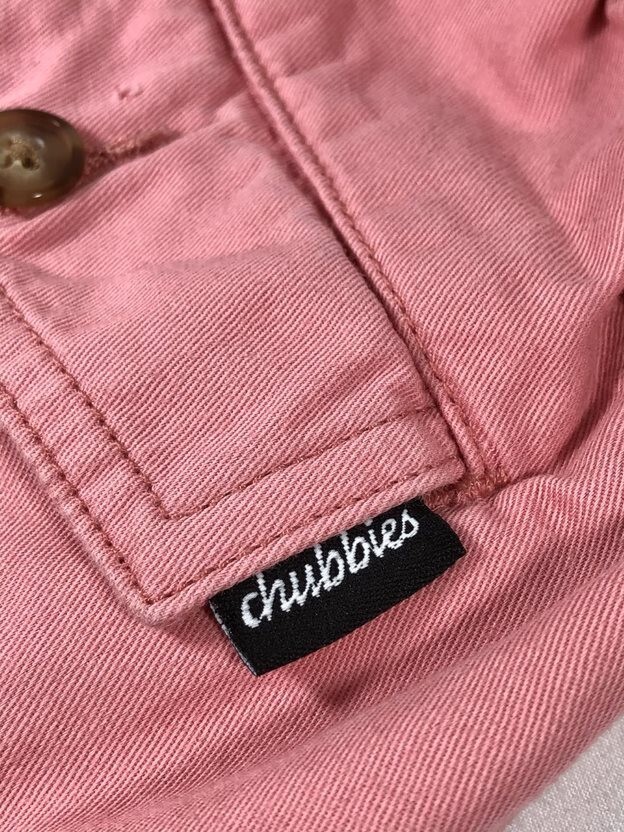 Chubbies Pink The Derbys Shorts Size Medium 7” Inseam Boomshakalaka | eBay