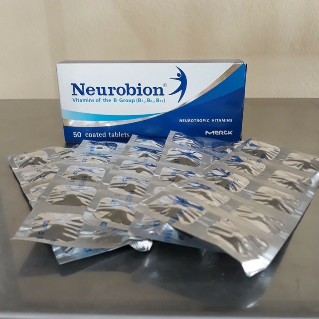 250 Tablets Neurobion Vitamin B B1 B6 B12 Complex Health Merck for sale ...