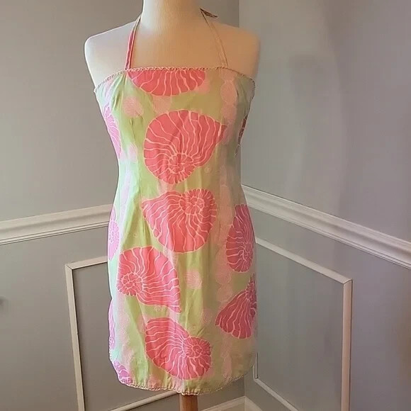 Lilly Pulitzer Strapless Shell Printed Dress - Gem