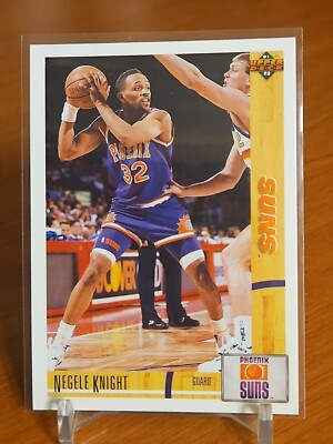 1991-92 Upper Deck Phoenix Suns Basketball Card #193 Negele Knight | eBay