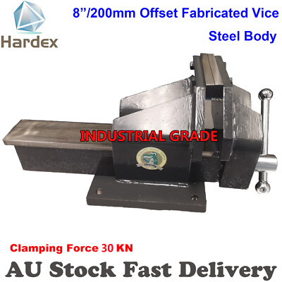 Heavy Duty 8"/200mm Offset fabricated Vise Full Steel Body Bench Vice ...