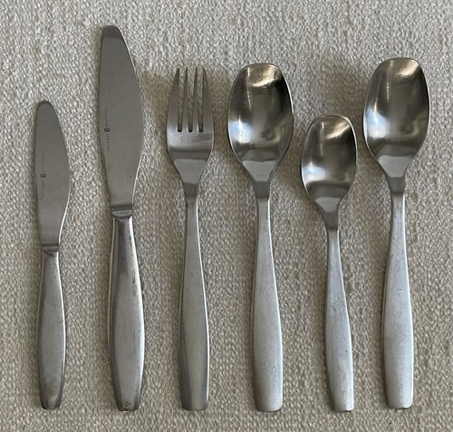 GS Gourmet Settings NON STOP Stainless Flatware 6 Pieces | eBay