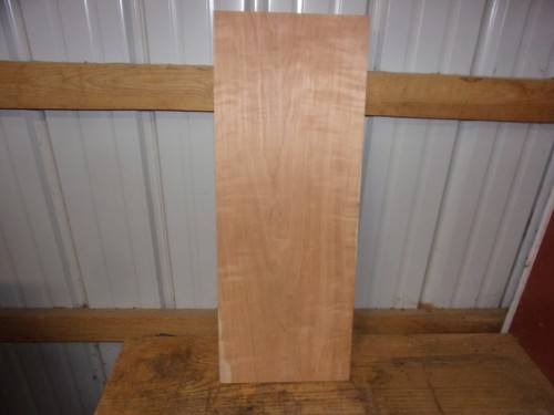 1 PC CHERRY WOOD LUMBER KILN DRIED 29 1/2" X 11 3/16" X 15/16" LOT F62 ...