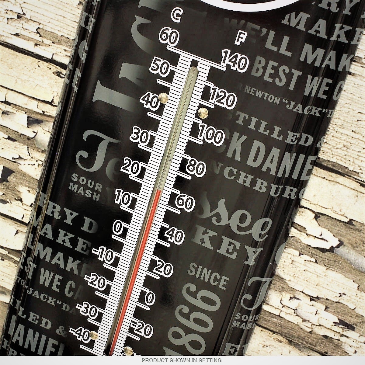 Jack Daniels Old No. 7 Repeat Indoor Outdoor 17" Thermometer ...