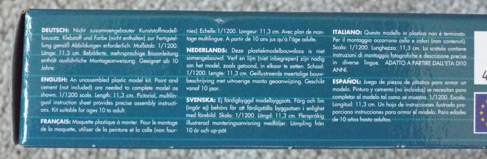 1/1200 MS Midnatsol Ferry / Cruise Ship Revell #05817 Factory Sealed ...