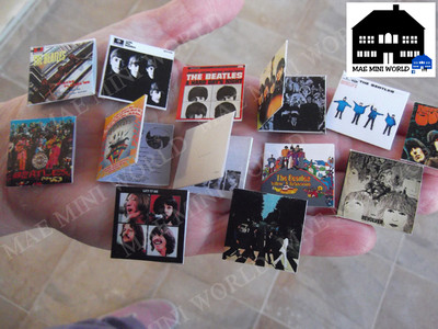 13 Record Miniature. Beatles Collection. All studio Album. MAE Mini ...